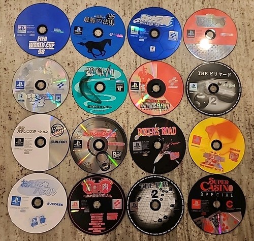 50 PS1 PlayStation 1 NTSCJ Japanese Sports Games DISC Only Bundle - US ...