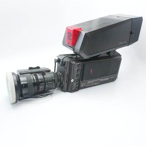 PANASONIC WV-3990B PROP PORTABLE TV NEWS COLOR CAMERA W Monitor ...