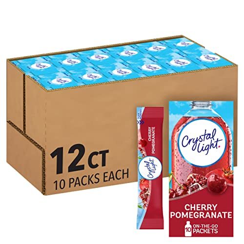 Crystal Light Cherry Pomegranate Beverage, 0.11 oz - Case of 120 ...