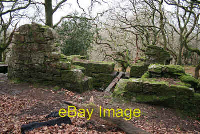 Photo 6x4 Meavy: incline winding house Hoo Meavy The ruin of the ...