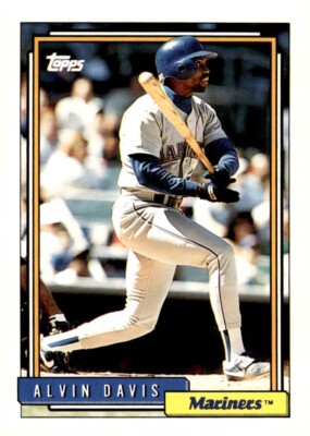 1992 Topps #130 Alvin Davis - Seattle Mariners | eBay