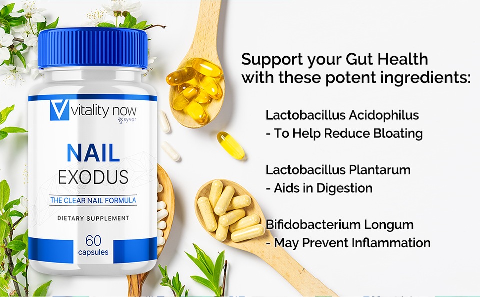 Nail Exodus Extreme Probiotic Supplement Support For Nail Health 120 ...