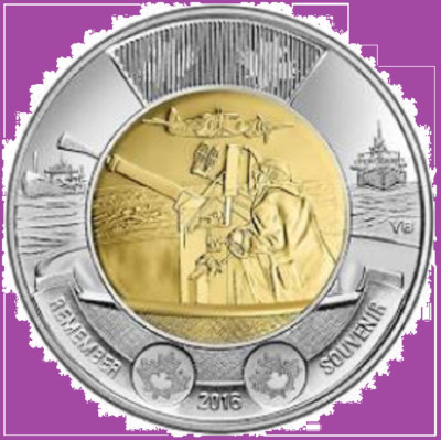 2016 Canada Battle of ATLANTIC Two Dollars Toonie Coin UNC Toon $2 | eBay