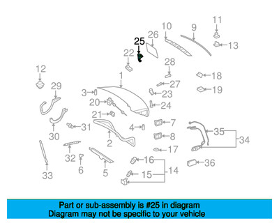 Mercedes-Benz S-Class W221 Rear Deck Lid Trim A2217570108 | eBay