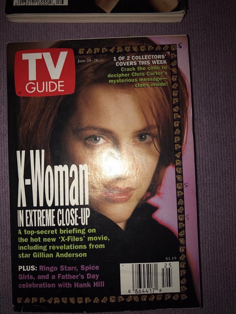 X-files Tv Guide 1997, 1998, 1999 Four Issues | eBay