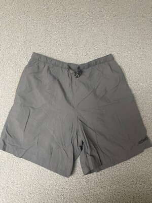 Columbia Shorts Mens small Swim Trunks Elastic belted Waist gray | eBay