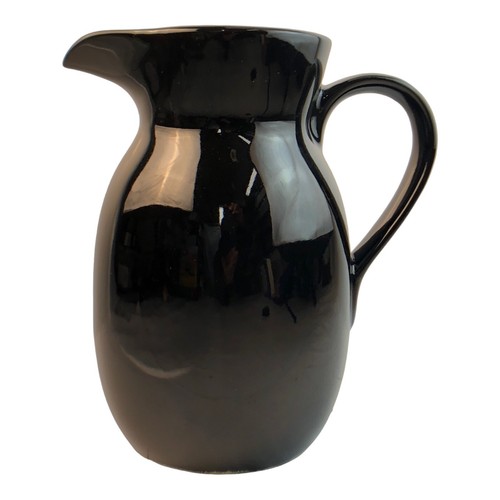 Black Ceramic Pitcher 1 Litre | eBay