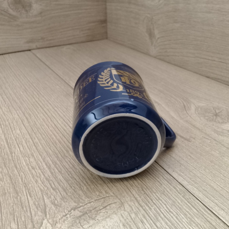 Vintage Dundee FC Mug Sample from 1999 Blue and Gold Badge Tams | eBay UK