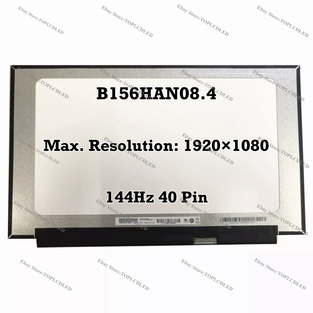 B156HAN08.4 FHD 1920×1080 144Hz IPS Laptop 15.6 Inch LCD Screen Panel ...