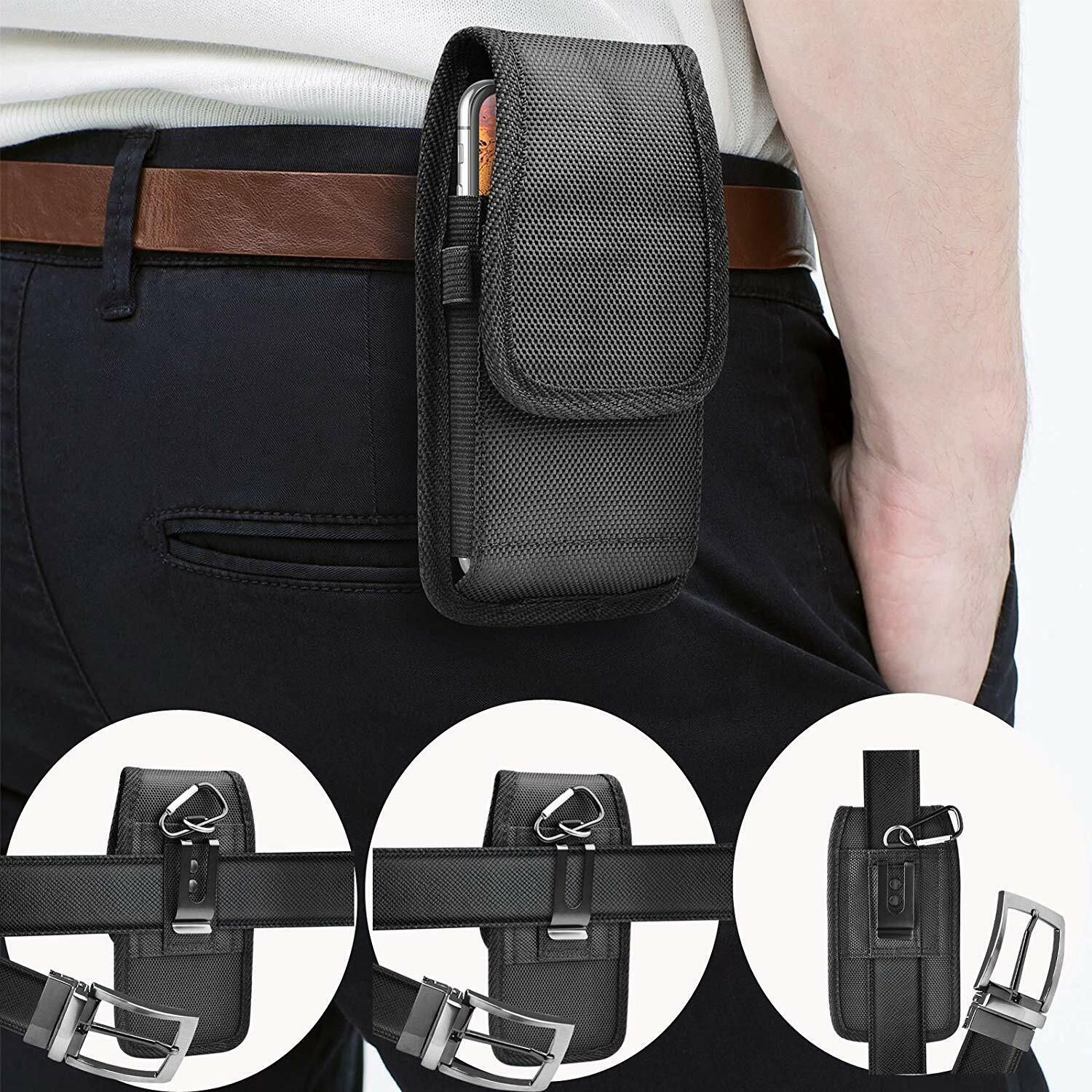 Universal Handy Gürteltasche Smartphone Gürtel Tasche Quer Nylon Case ...