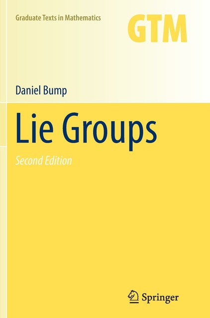 Lie Groups von Daniel Bump (2016, Taschenbuch) online kaufen | eBay.de
