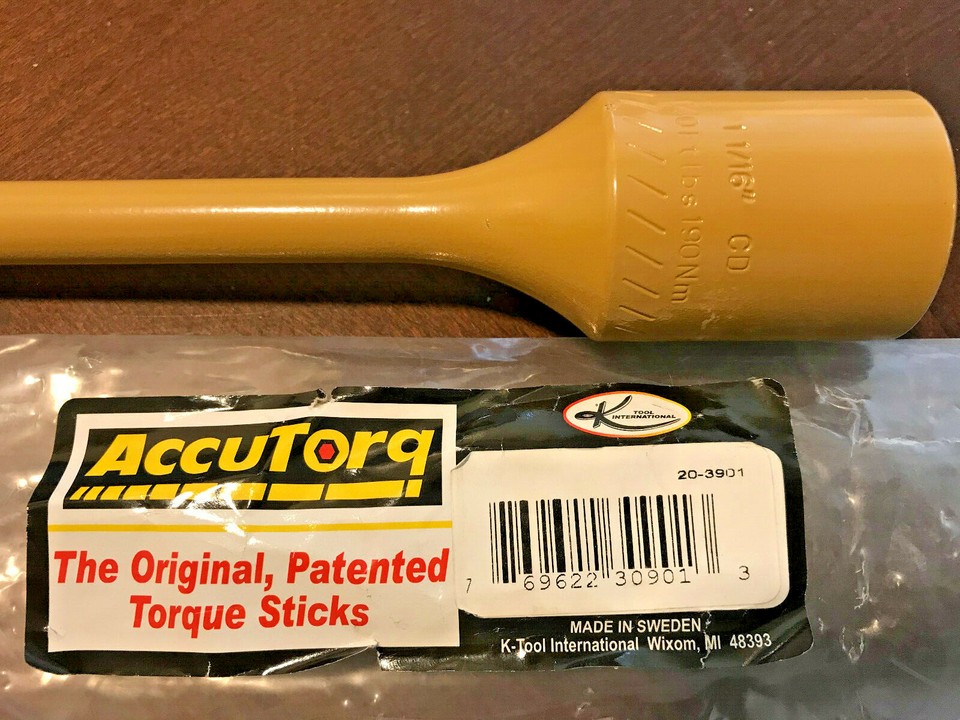 U-PICK* Blue Point & AccuTorq Tools Torque Stick Sweden Adaptor Impact ...