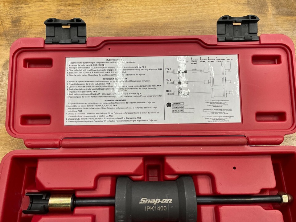Snap-on Tools NEW Gas Direct Injection Puller Kit For Bosch Injectors ...