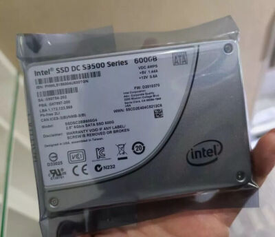 Intel DC S3500 Series 600GB SSD 2.5" SATA 6Gb/s Solid State Drive ...