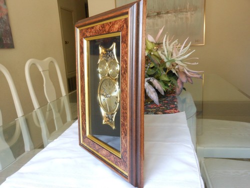 SHONTEK DM-2000 Quartz Arts & Crafts by LORE Owl Design w/ Actual Clock ...