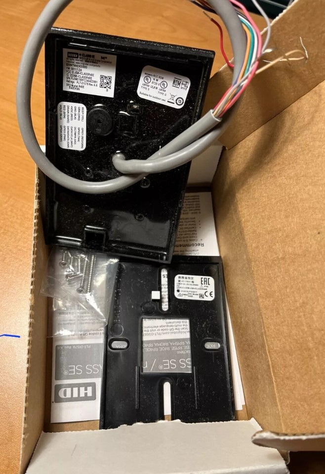 HID 920NTNNEK00000 ICLASS SE R40 Smart Card Reader - NEW / FREE ...