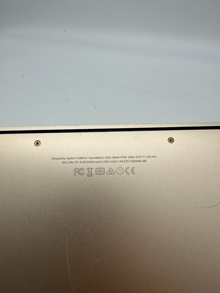Mac Book Air Model A1534 12 in For Parts | eBay