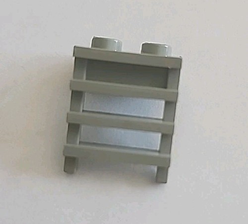 LEGO Parts 4175 Plate 1 x 2 with Ladder Light Gray | eBay