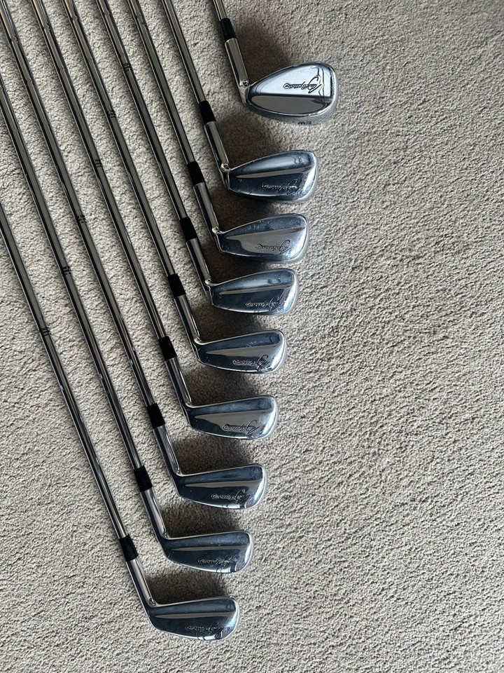 Slazenger Seve Ballesteros Irons 3-SW Stiff Flex Dynamic Gold Shafts ...