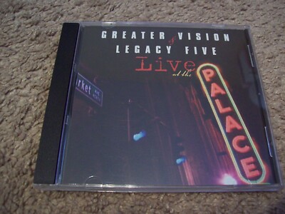 Greater Vision & Legacy Five - Live At The Palace CD *RARE* 2003 Indie ...