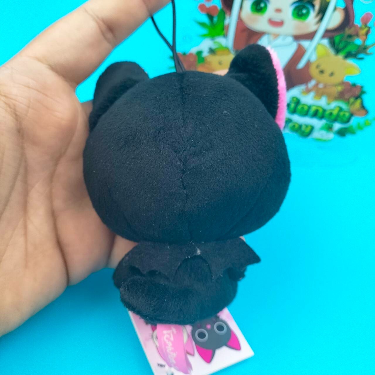 The Gothic World Of Nyanpire F056 Black Cat Yukiusa GLAD Plush 4" Toy ...
