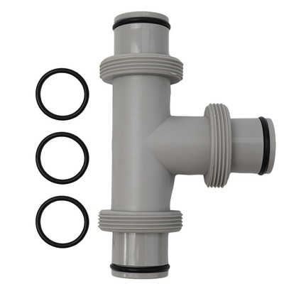 AdapterReplacement For Intex Split Hose Plunger Valve Pool Part 1.5 Tee ...
