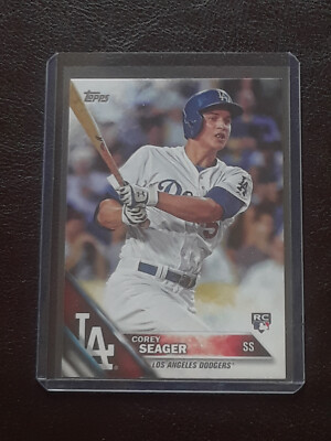2016 Topps Series 1 Corey Seager Rookie RC #85 Texas Rangers | eBay