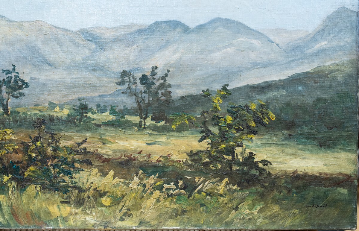 Beautiful Oil Painting "Summer landscape" by Czech Republic Artist Jan ...