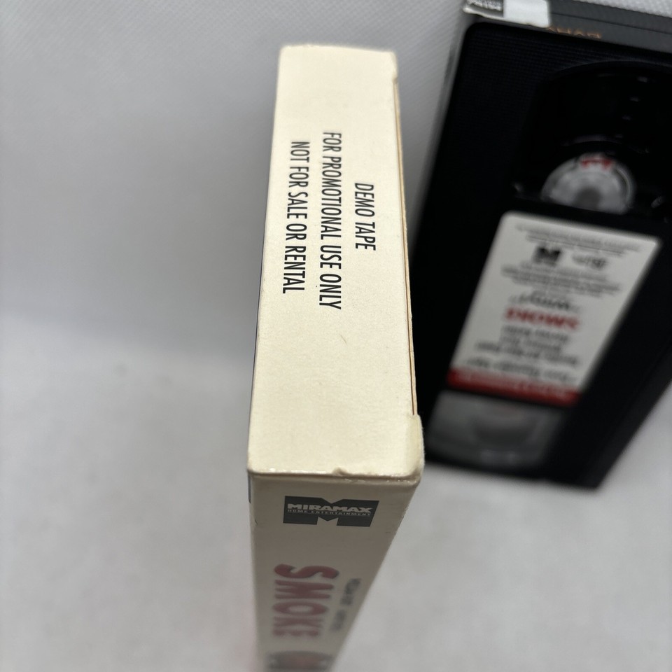 Smoke VHS 1996 Screener Demo Tape William Hurt Harvey Keitel Tested ...