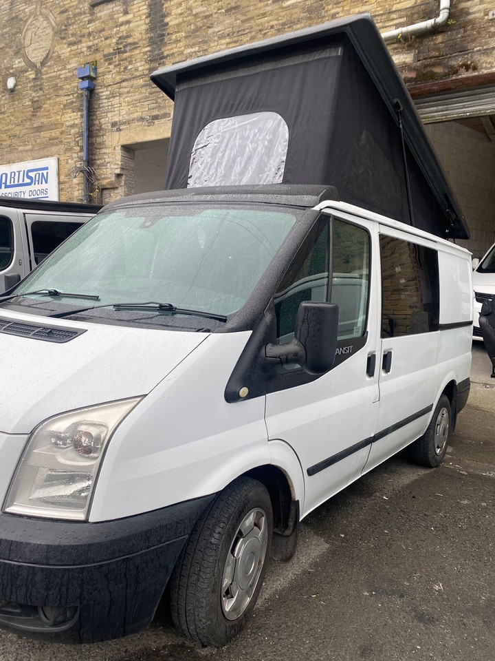 FULL Van CONVERSION Ford Transit MK7 Campervan Motorhome 4 BERTH POP ...
