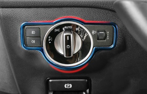 For Benz A-Class W177 Blue Titanium Headlight Switch Control 2019-22 ...