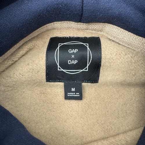 GAP x Dapper Dan Hoodie DAP Harlem Logo Limited Edition Brown Size M ...