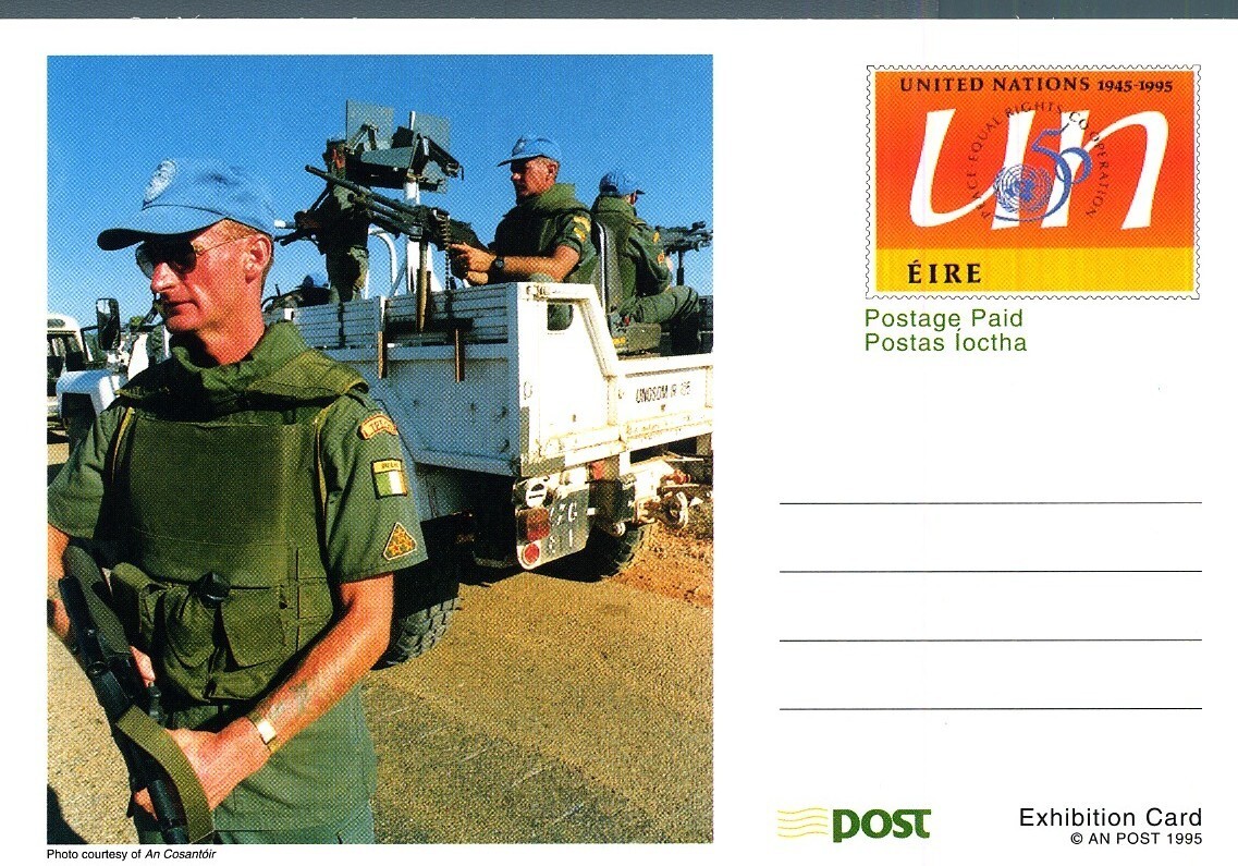 IRELAND - 1995 - United Nations 1945-1995 Exhibition Card Photo ...