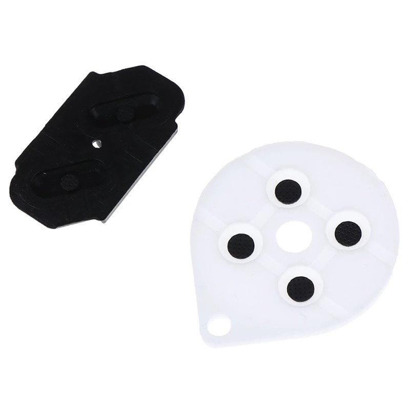 10Pcs/2 set Conductive Rubber Pad Kit Replacement Pad Button Contacts ...
