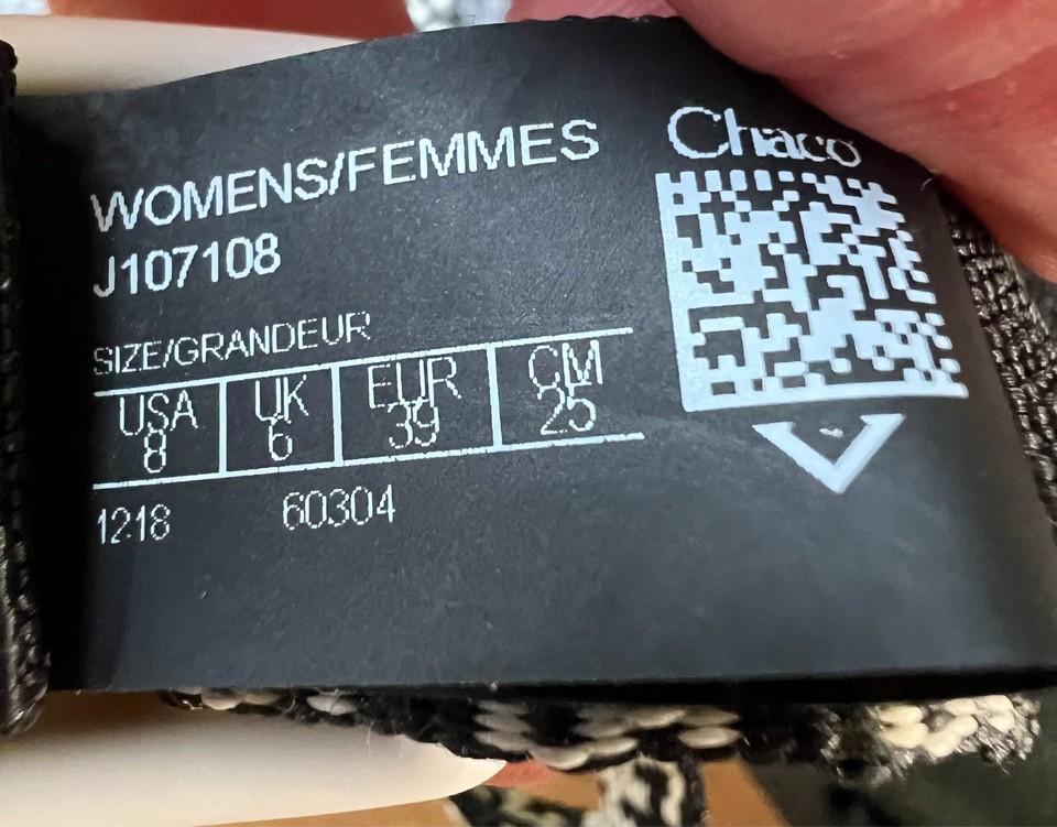 Chaco women's sandal size 8 | eBay