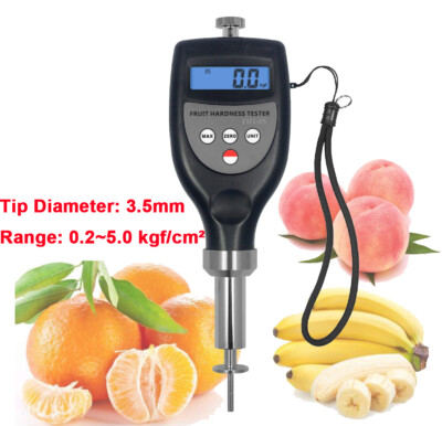 Digital Fruit Penetrometer Hardness Tester Meter For Soft Fruit Plum ...