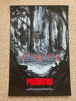 Predator Variant Kilian Eng 2015 xx/100 Mondo Screenprint Style Poster ...