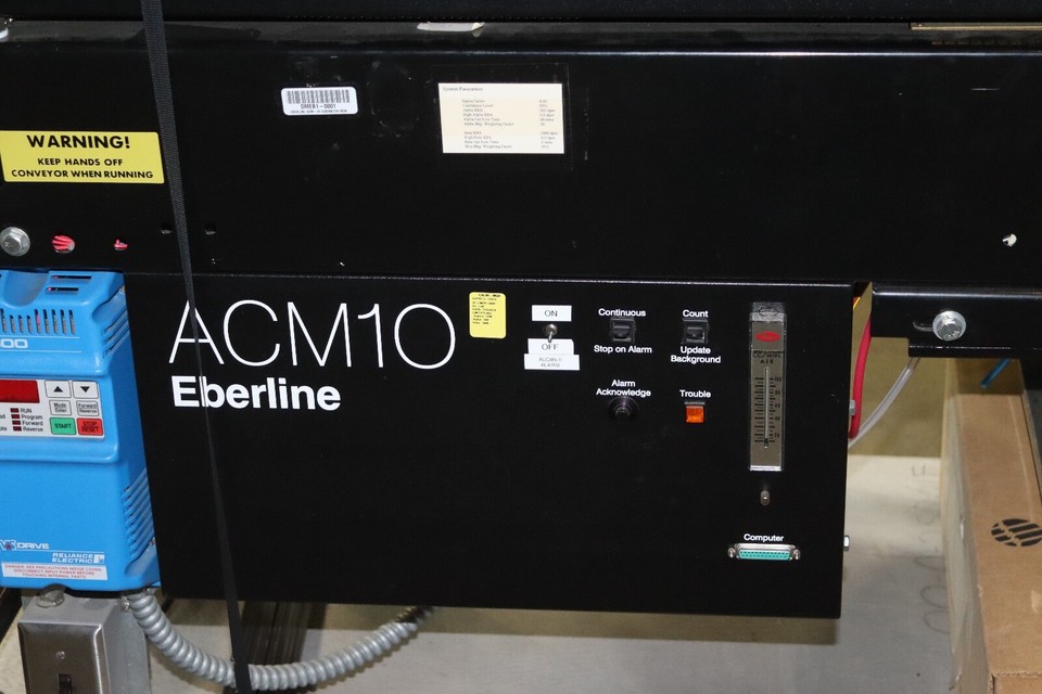 Eberline ACM10 AUTOMATED TOOL CONTAMINATION MONITOR TABLE | eBay