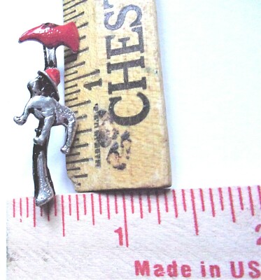 Firefighter Axe w/dog pin FD Fireman collectible old Fire Dept ...