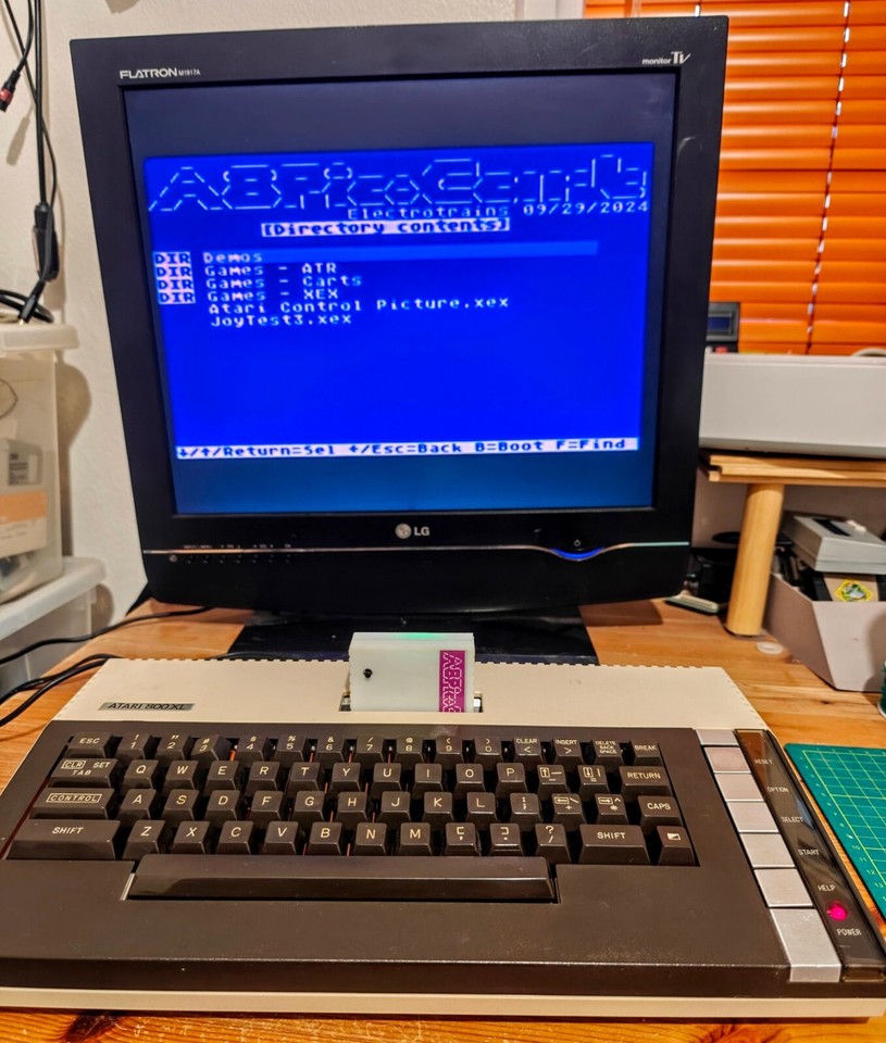 A8PicoCart Cartridge for Atari 8-bit (600XL / 800XL / 65XE / 130XE ...