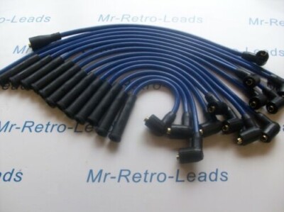 BLUE 8.5MM PERFORMANCE HT LEADS FITS THE JAGUAR E-Type S3 ROADSTER 2+2 ...