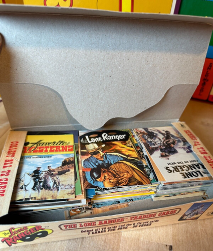 Lot 200+ The Lone Ranger Trading Cards, Store Display Box 1997 Dart ...