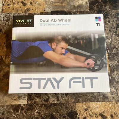 Vivlife Fitness Ab Roller Abdominal Crunch Wheel Exercise Multifunction ...