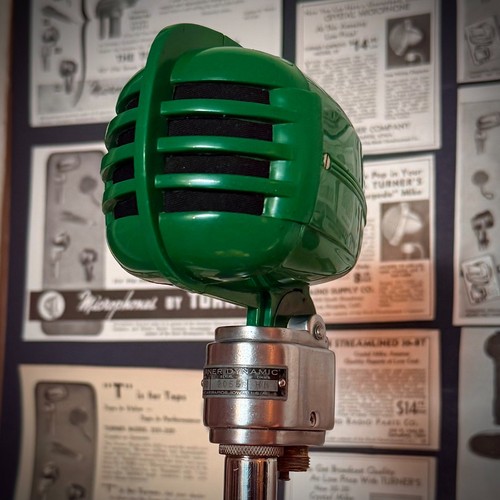 Turner Colortone Vintage Microphone SUPER RARE Model 5D, Working | eBay
