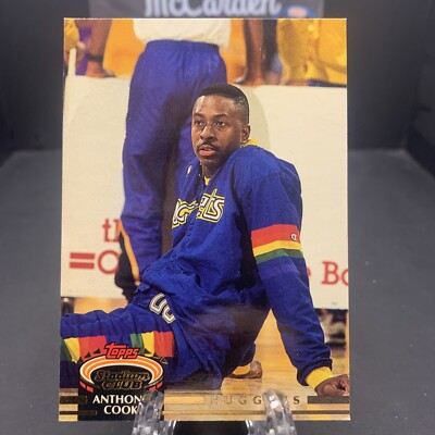 1992-93 Topps Stadium Club Anthony Cook #303 Denver Nuggets | eBay