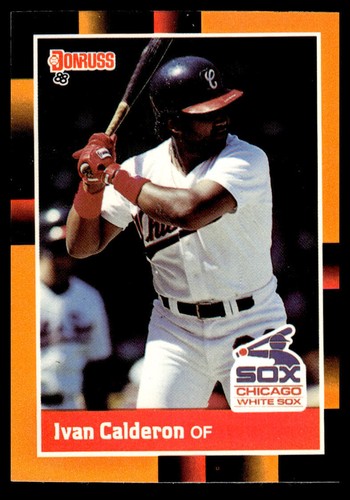 1988 Donruss Baseball's Best Ivan Calderon #25 Chicago White Sox 71A | eBay