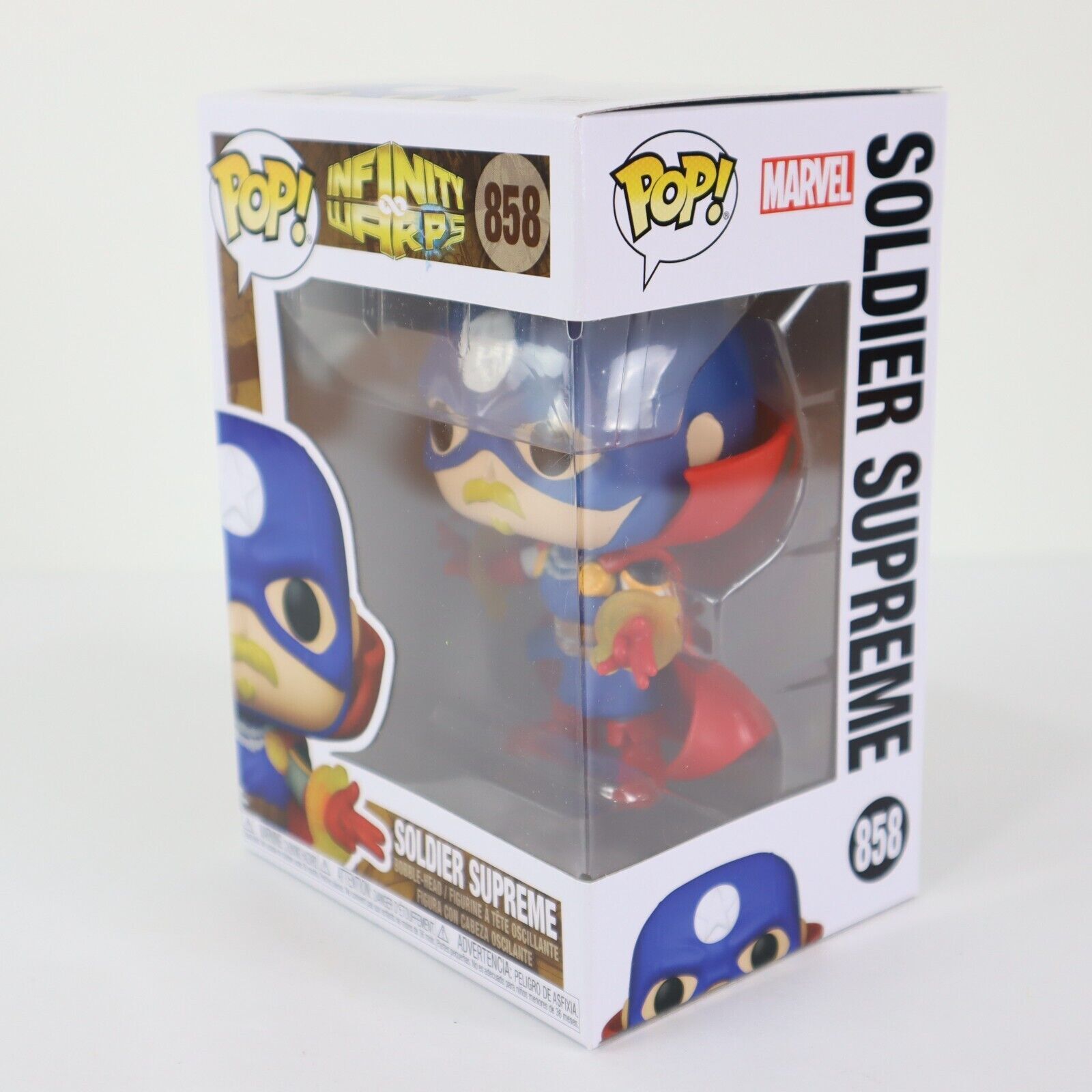 Funko Pop Infinity Warps Soldier Supreme #858 889698520065 | eBay