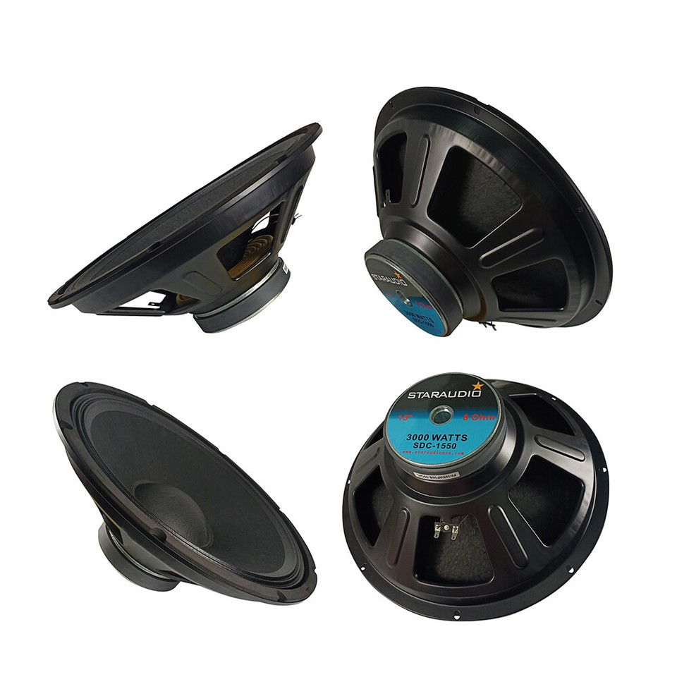 15" Pro Woofer Speaker.Bass Driver.Home Audio 8 ohm.replacement ...