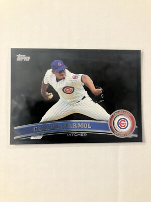 2011 Topps Wal Mart Black Border Chicago Cubs Baseball Card #12 Carlos ...