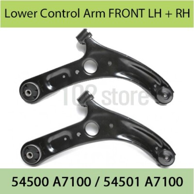 OEM 54500A7100 54501A7100 Lower Control Arm FRONT LH RH Set For KIA ...